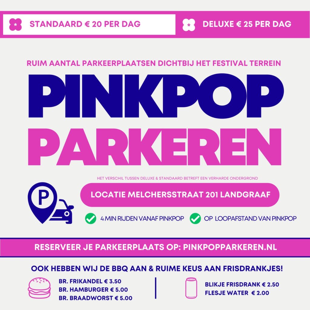 Pinkpop Parkeren